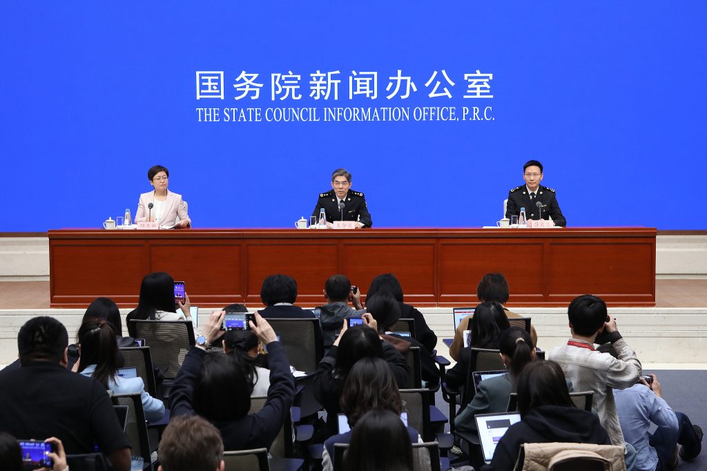 L'exportation de la Chine a augmenté de 6,9% au premier trimestre de 2025